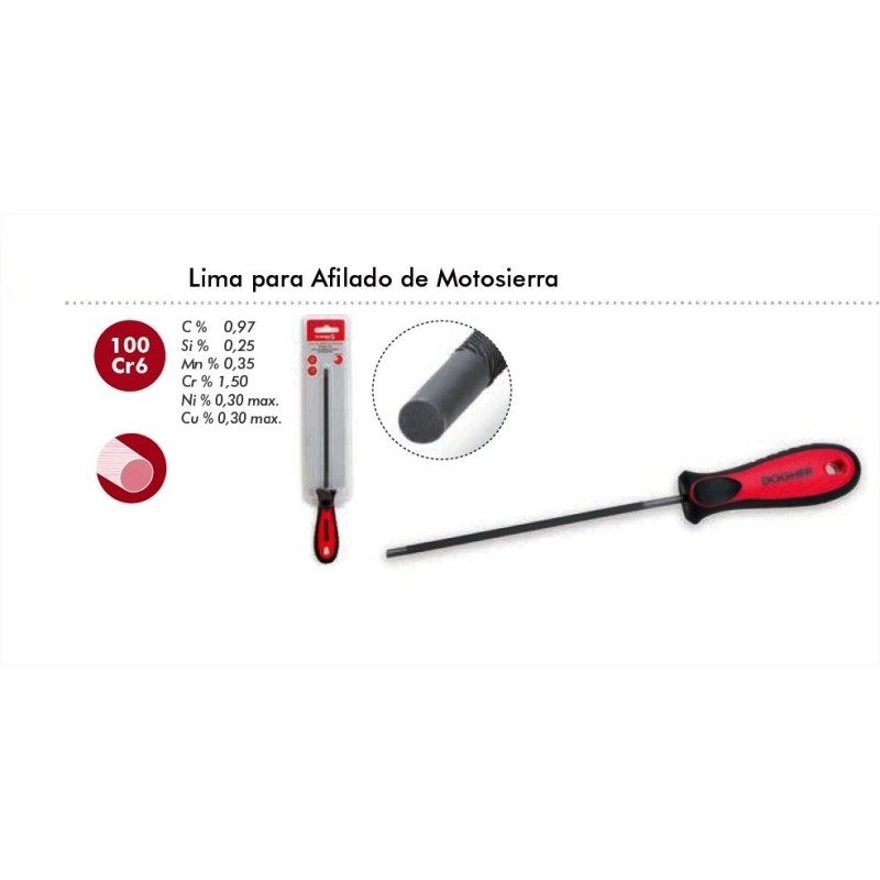 LIMA DE COLA DE RATON DOGHER DE Ø3,5mm ref. 809-035-150