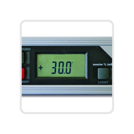 NIVEL DIGITAL E INCLINÓMETRO METRICA INCLIGRAD DE 60cm ref. 33806