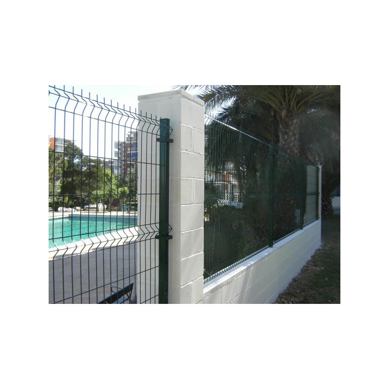 VALLA PLEGADA GRIS PANEL DE 2500x2000, RAL 7016