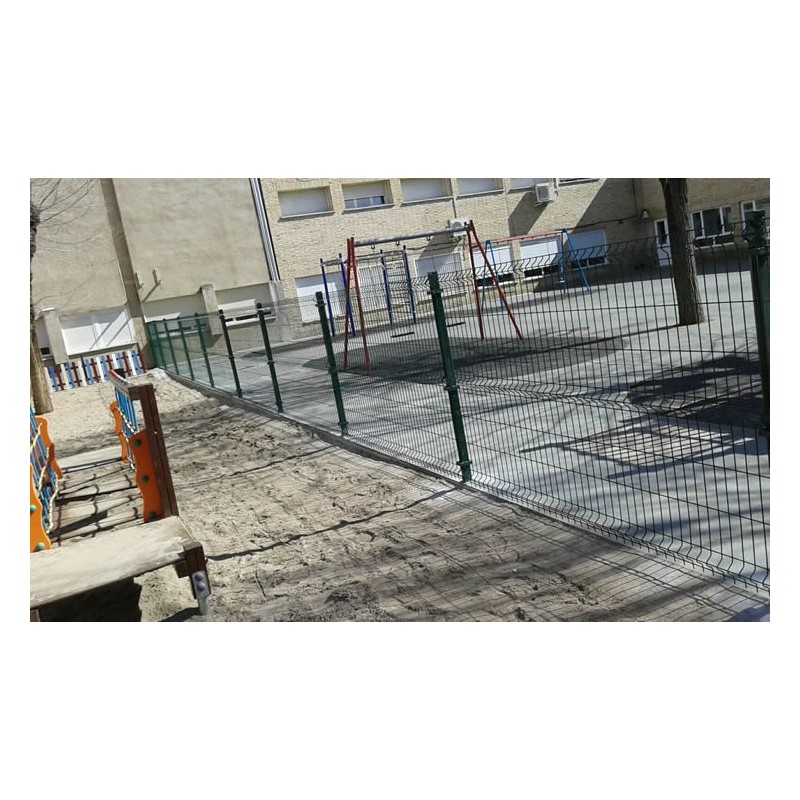 VALLA PLEGADA GRIS PANEL DE 2500x2000, RAL 7016